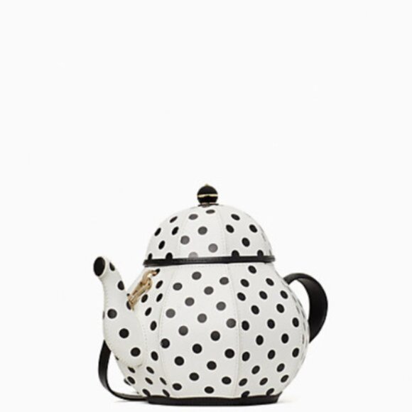 kate spade | Bags | Kate Spadenwt Limited Edition Leather Black White ...